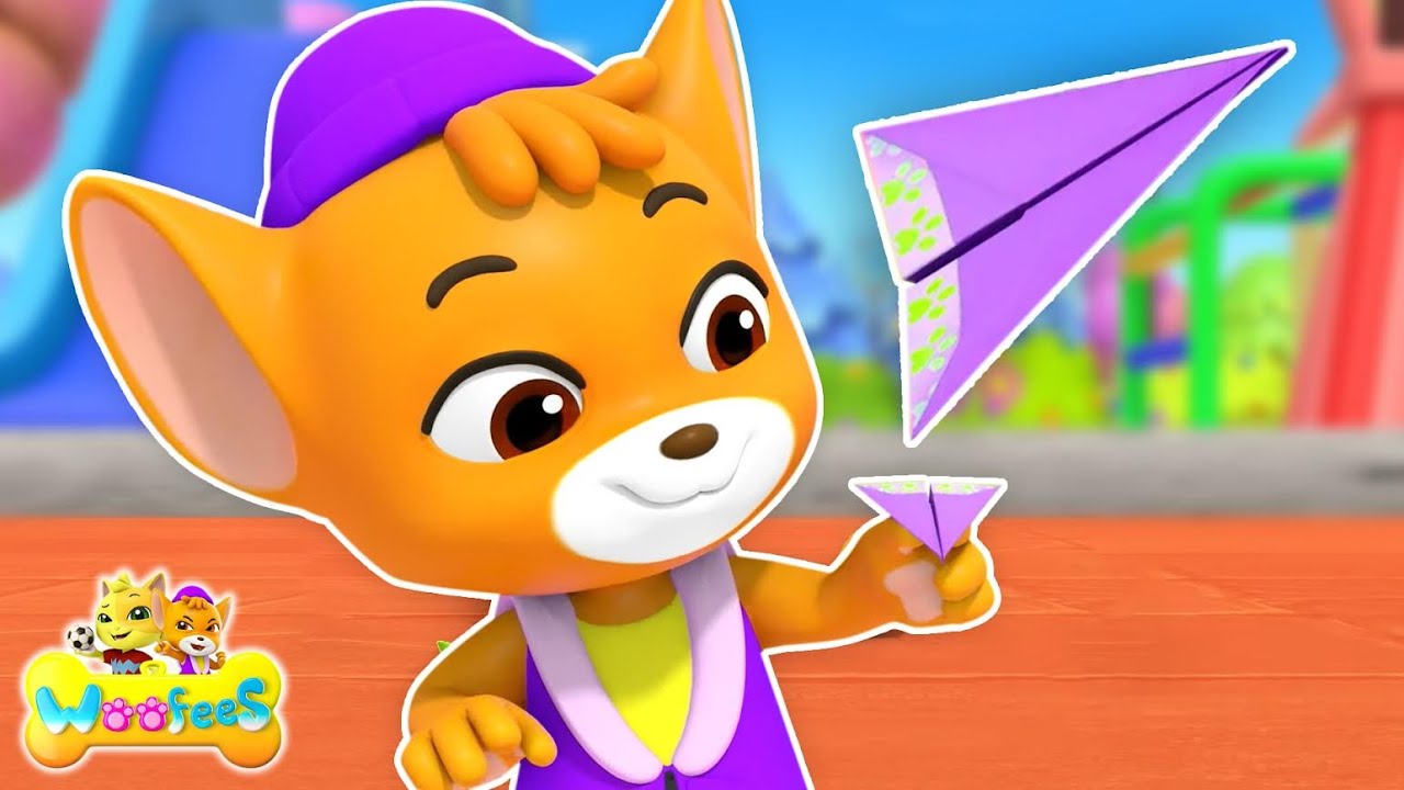 The Flying Challenge, Kids Cartoon and Animated Videos by Woofees - YouTube