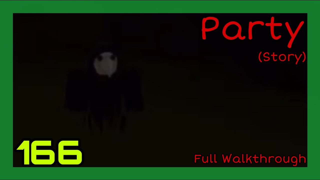 Party (Story) Full Walkthrough | Roblox - YouTube