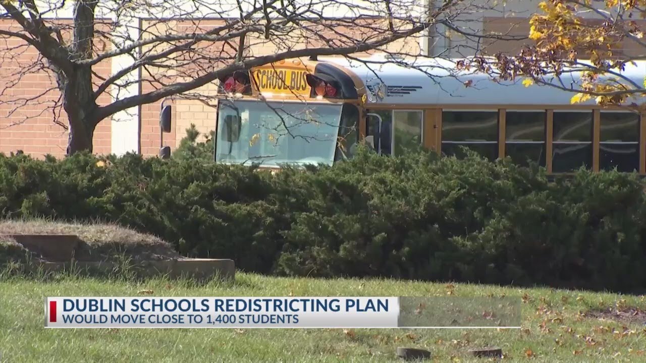 Dublin schools unveils first redistricting proposals - YouTube