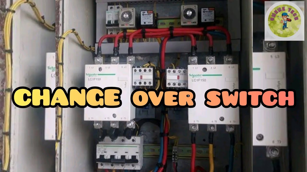 What is CHANGE OVER SWITCH, Types of CHANGE OVER SWITCH, How to install ...