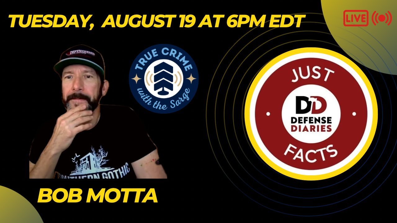 Inside Criminal Defense with Bob Motta | Defense Diaries Host Breaks ...