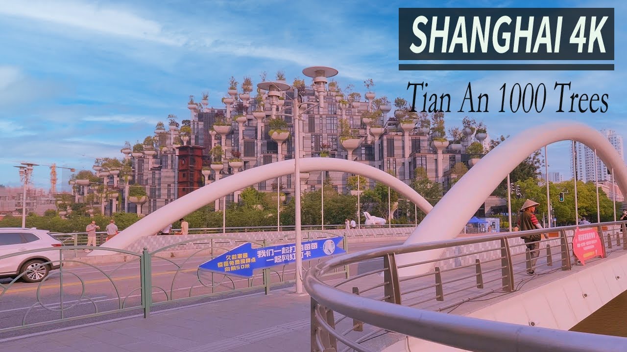 【4K】Tian An 1000 Trees Walking Tour |Amzaing Building In China - YouTube