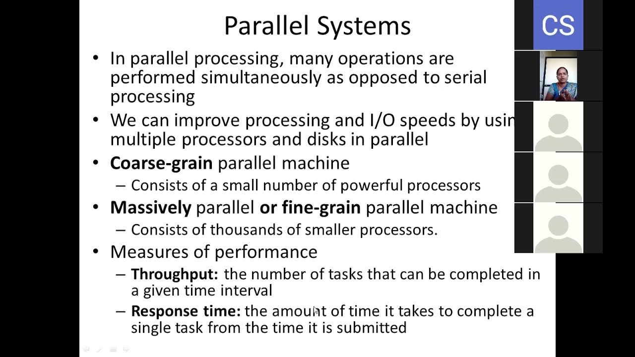 Unit No-1 Parallel Database Systems Architecture - YouTube