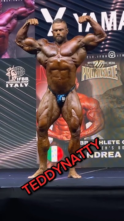 @andrea.presti_ifbbpro ON STAGE ITALY PRO 2024 Milano #bodybuilding - YouTube