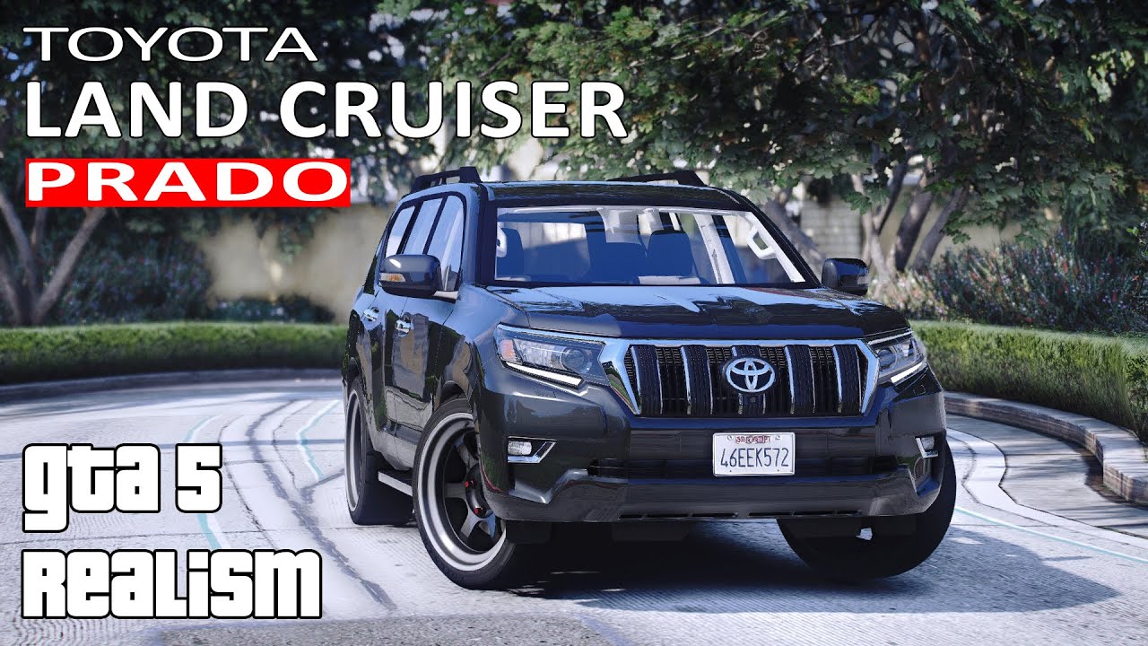 GTA 5 Realism: Driving the Toyota Land Cruiser Prado - YouTube
