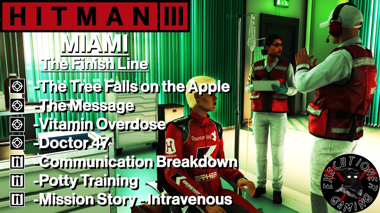 Hitman 3: Miami - The Finish Line - The Tree Falls on the Apple ...