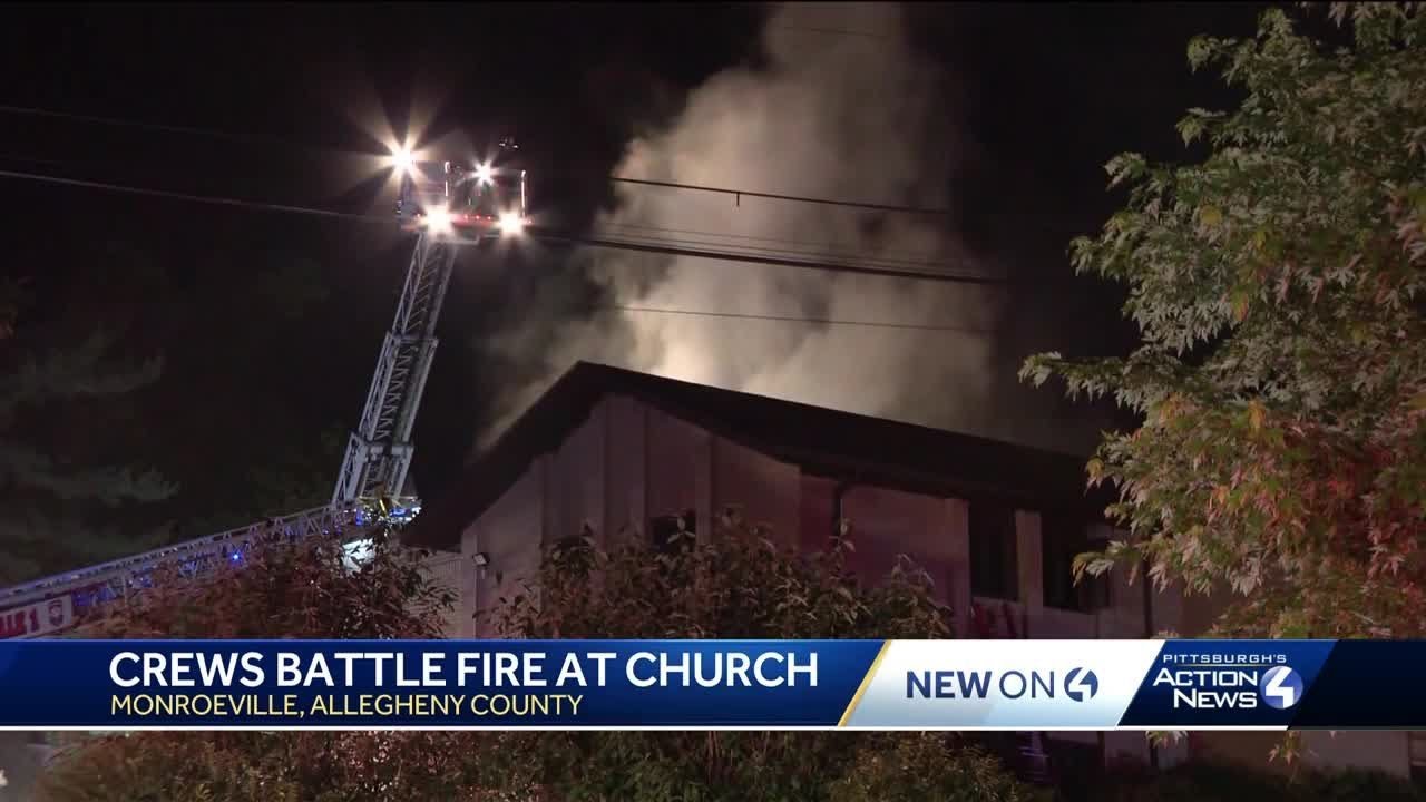 Monroeville fire - YouTube