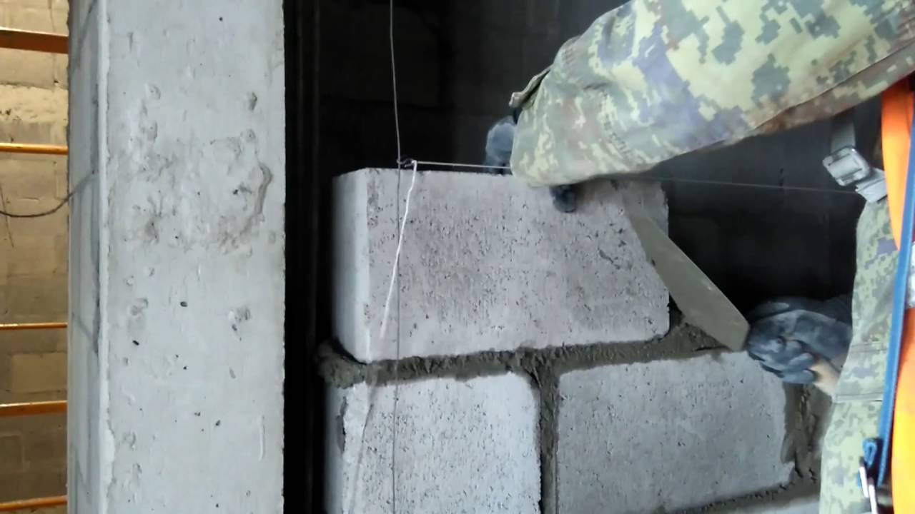 Plomada para pegado de Block - YouTube