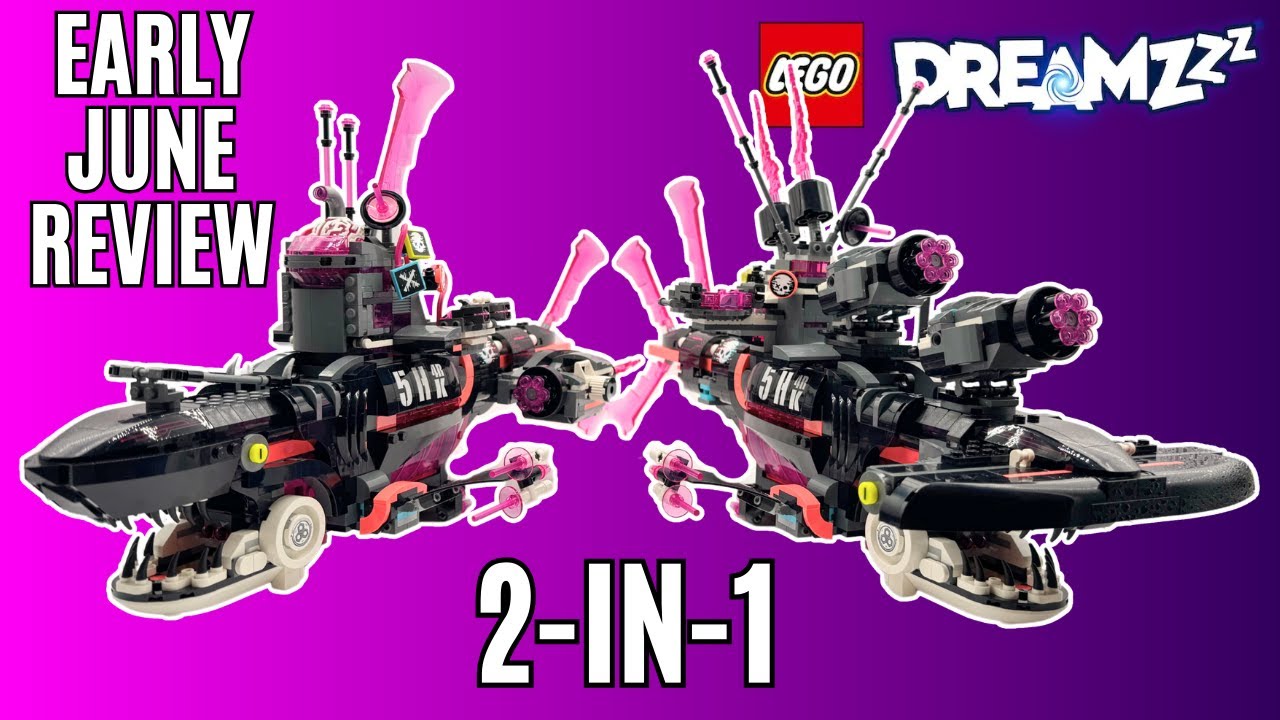 Nightmare Shark Submarine EARLY Summer Review! Dreamzzz S3 Set 71500 ...