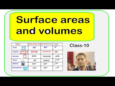 Surface areas and volume,Class-10 ,NCERT ,Solution - YouTube