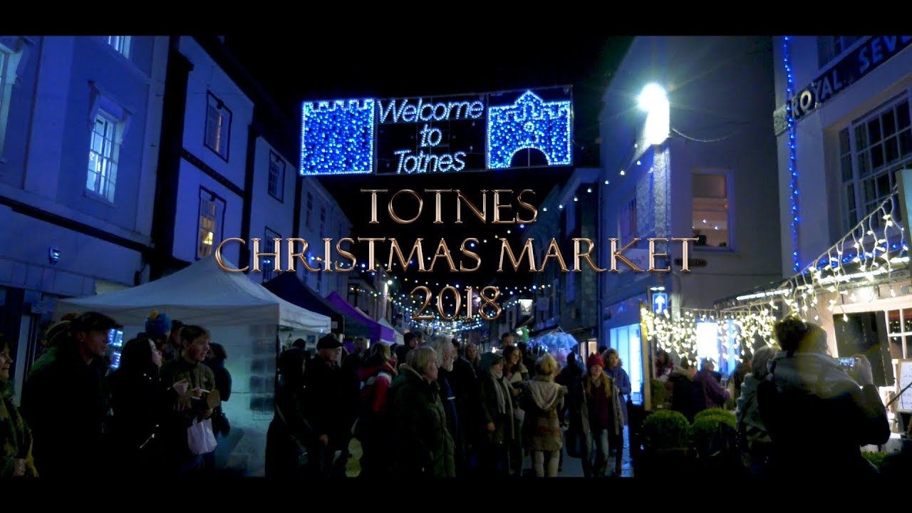 Totnes Christmas Market 2018 - YouTube