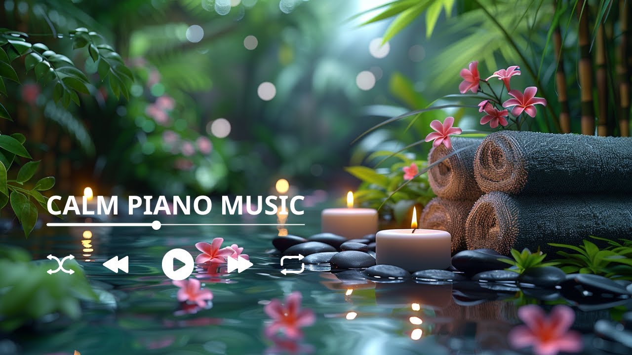 Calm Piano Music to Reduce Stress 🌿 Anxiety and Negative Emotions ...