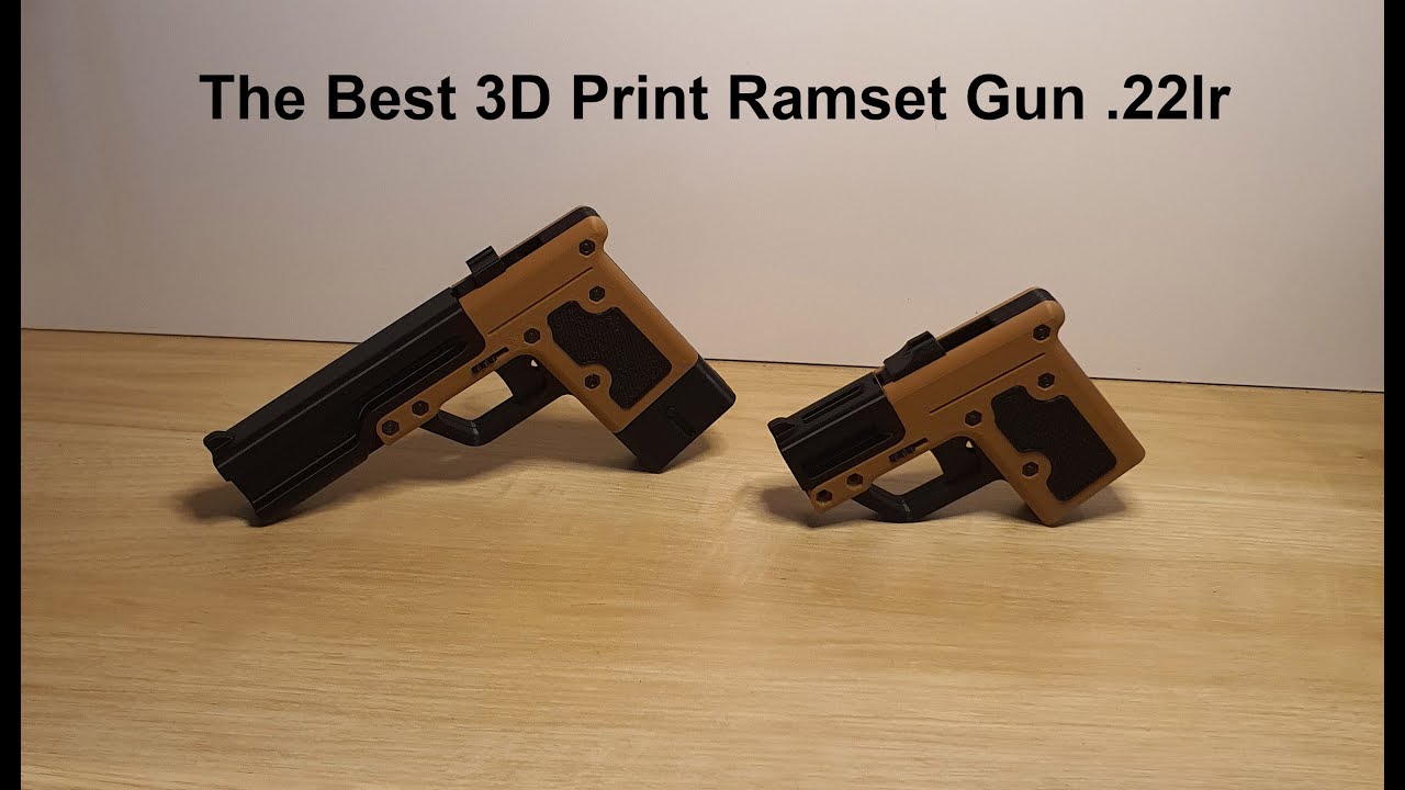 Tutorial Merakit Mainan Ramset Petruk/ 3D Print Gun/ Ghostgun - YouTube