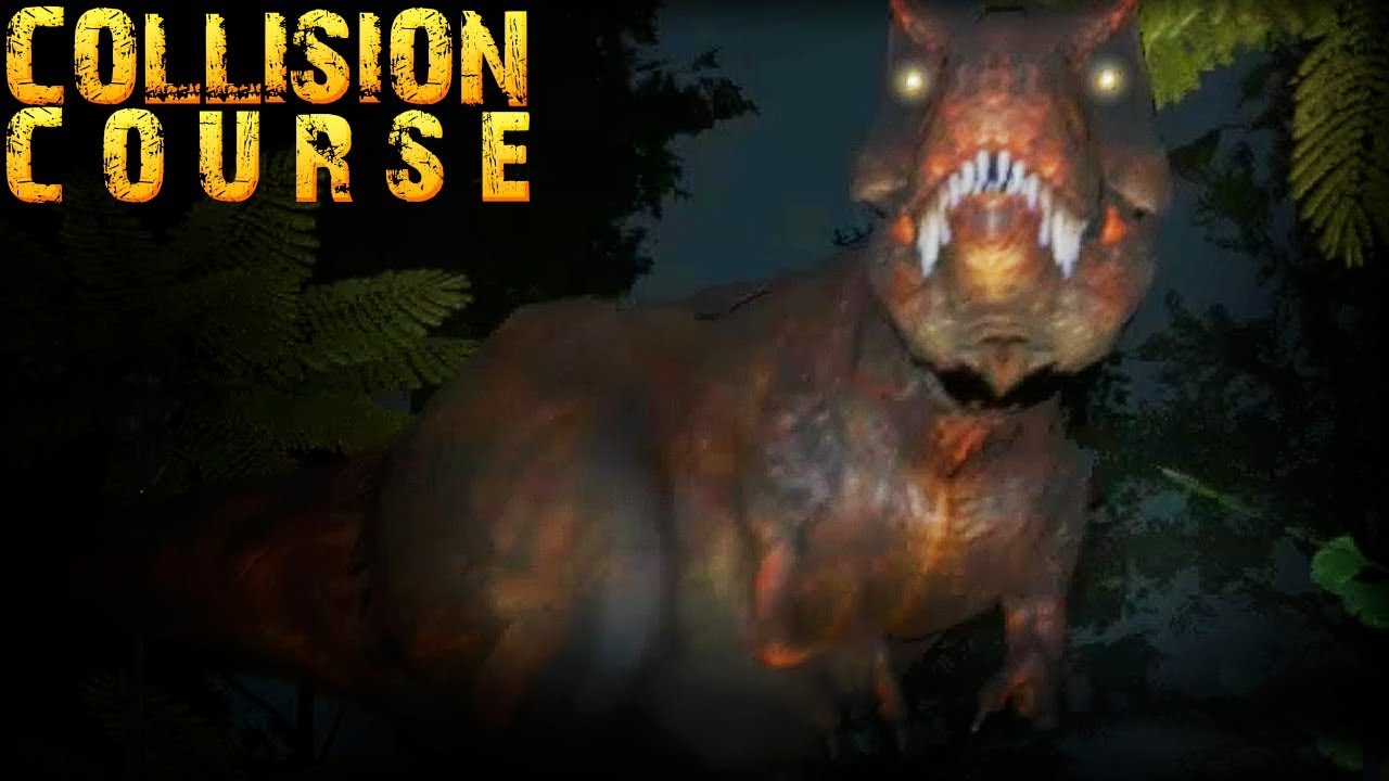 HUNTING T-REX IN THE NIGHT! GOES WELL | Collision Course [#3] - YouTube