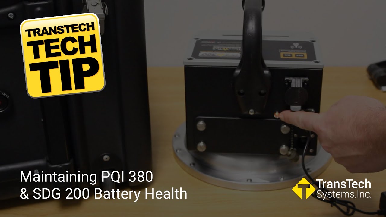 Maintaining PQI 380 & SDG 200 Battery Health - YouTube