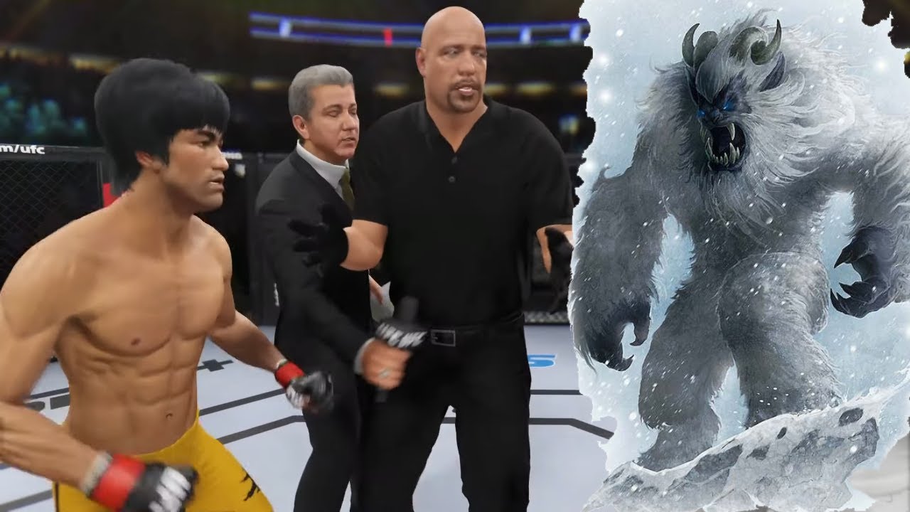UFC 4 | Bruce Lee vs Freezing Cold (EA Sports UFC 4) - YouTube