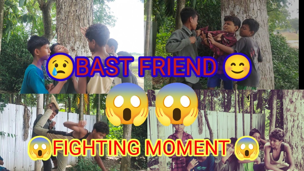 4 vs 2 friends fighting 😱....#shortvideo #fight #fighting_scene # ...