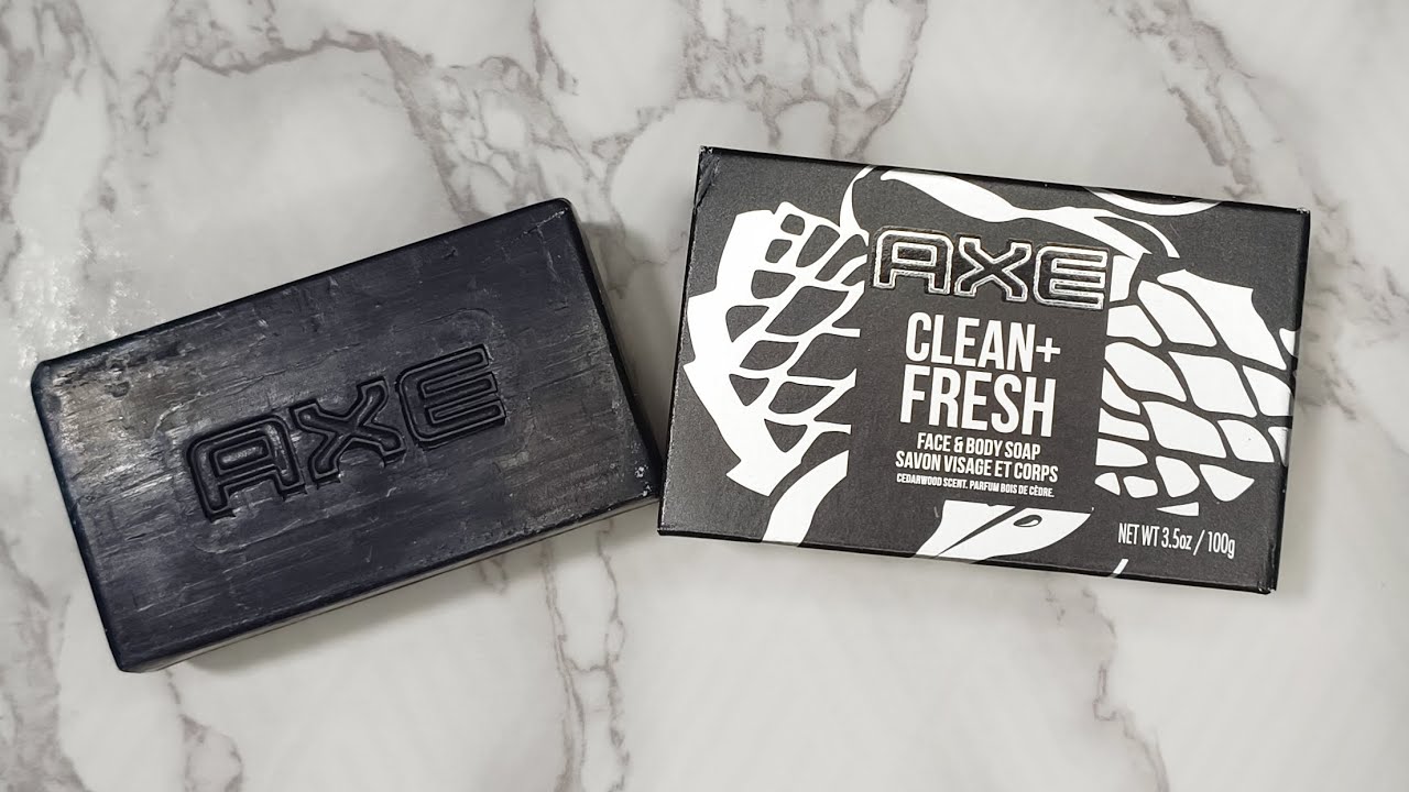 🧼 Asmr Dry soap cutting | AXE clean + fresh soap 🧼 - YouTube