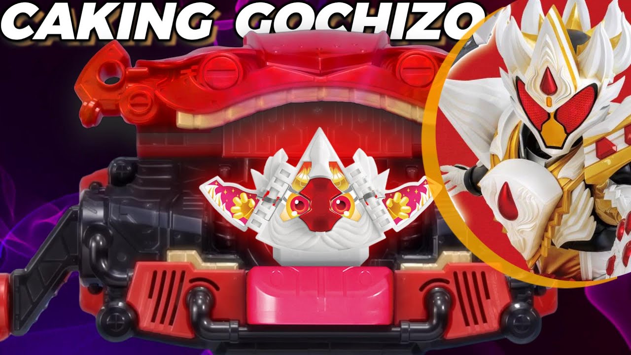 KAMEN RIDER GAVV CAKING GOCHIZO FORM HENSHIN SOUND | ケーキング ゴチゾウ 仮面ライダーガ ...