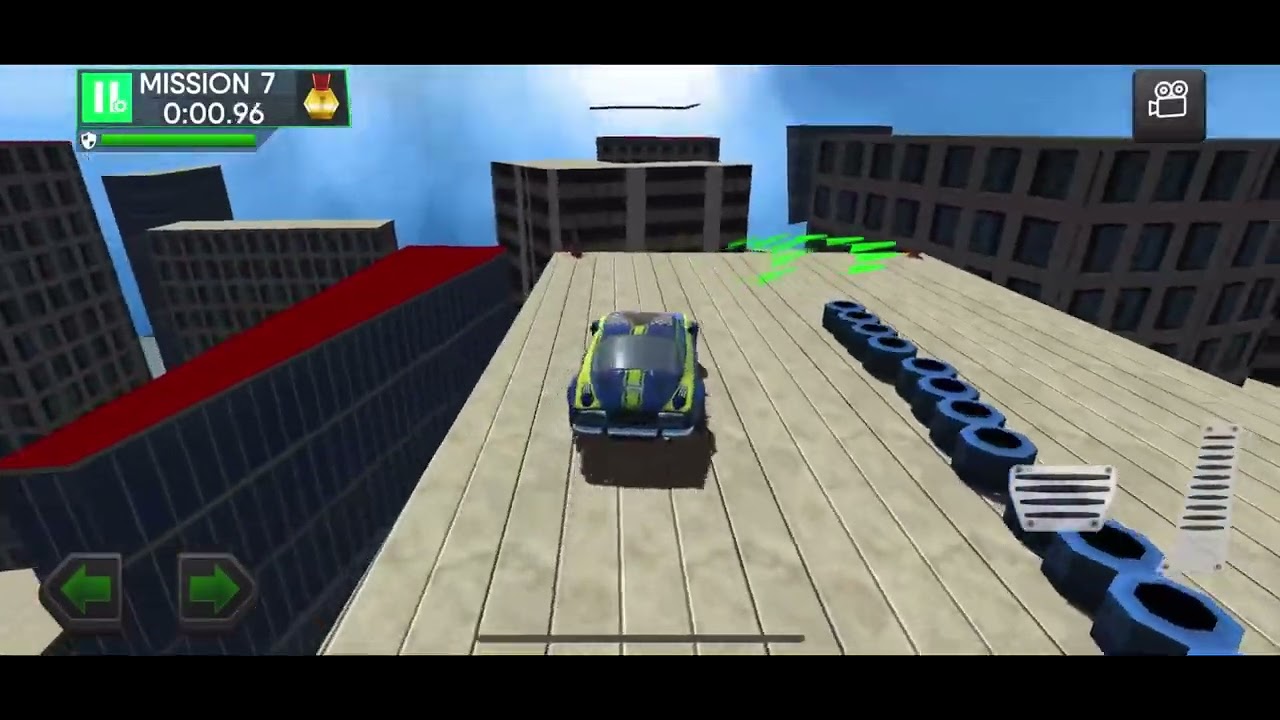 Roof Jumping Stunt Driver Parking Missions Gameplay - YouTube