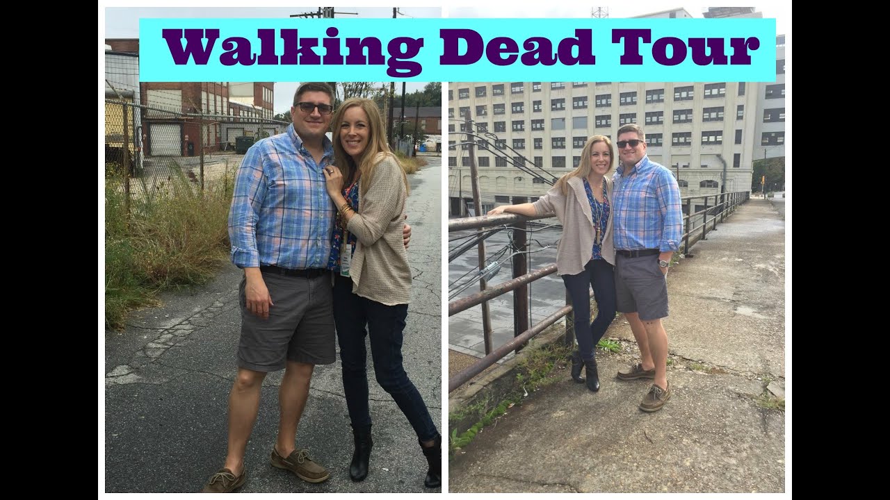 Walking Dead Tour In Atlanta #twd: DAILY VLOG - YouTube