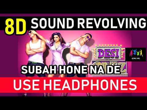 Subah hone na de 8D surround revolving sound Use Headphones - Flying Speakers | 2018
