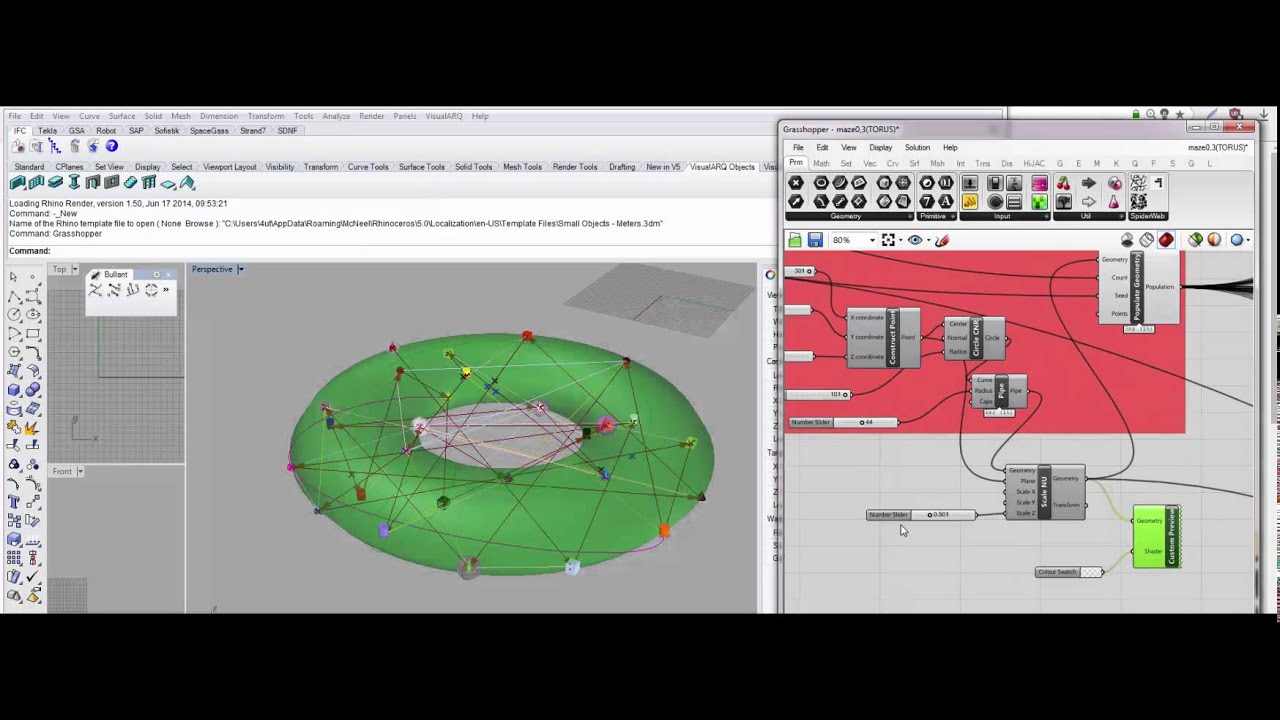 rhino&grasshoper_kristall-maze - YouTube
