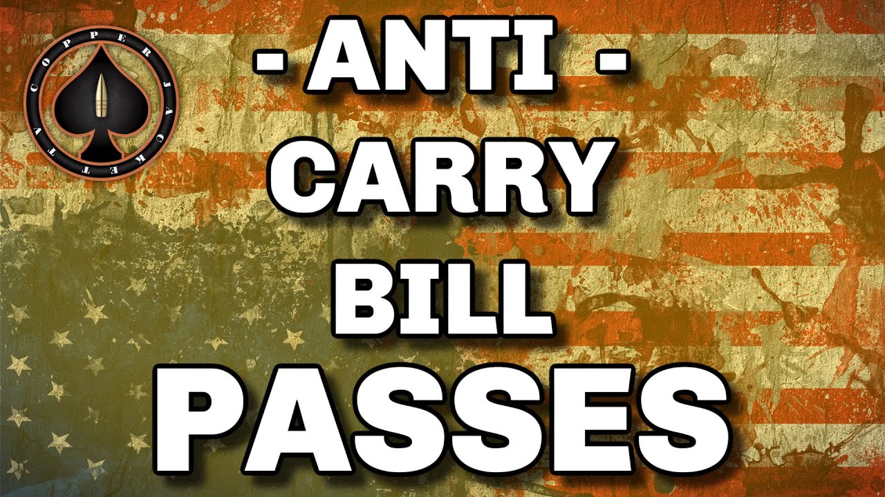 Huge "Anti" Carry Bill Passes. A4769 - YouTube