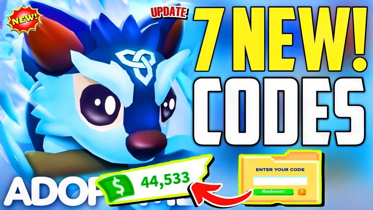 ⚠️UPDATE⚡REDEEM!⚠️ADOPT ME ROBLOX CODES - ADOPT ME CODES - CODES FOR ...