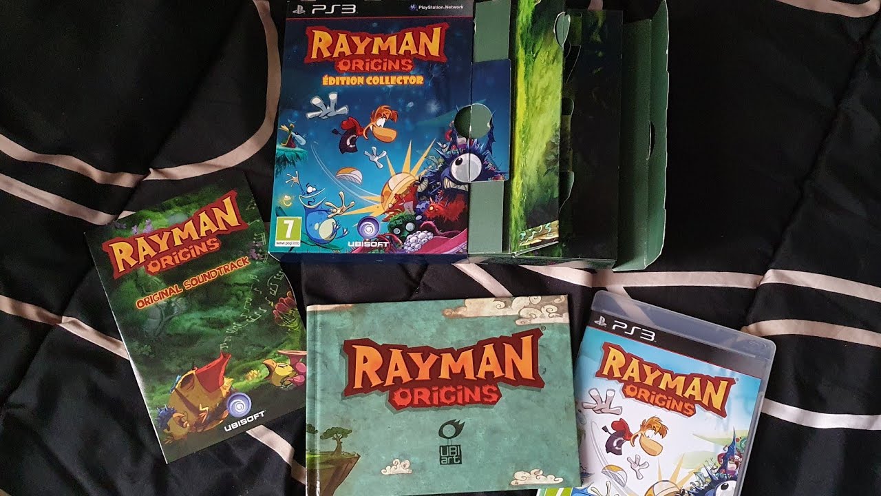 Unboxing - RAYMAN Origins Collector Play 3 - YouTube
