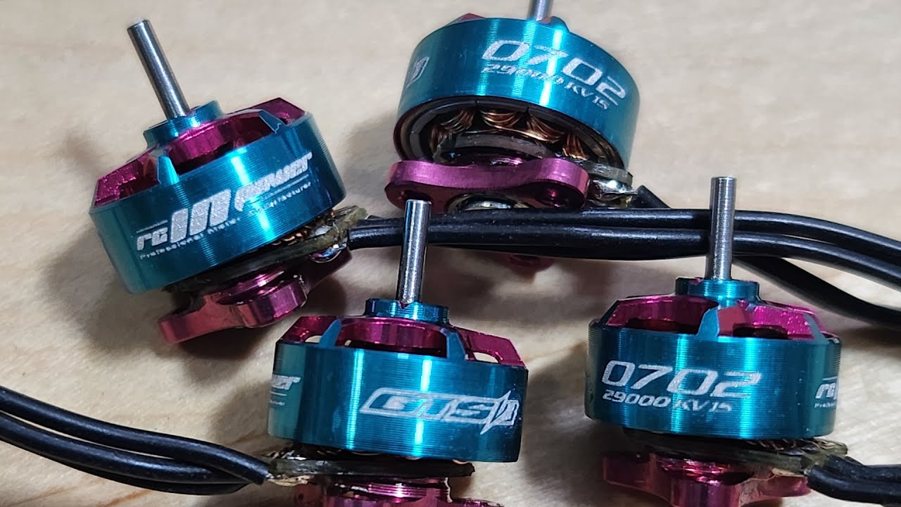 RCinpower 0702 Motor Review - YouTube