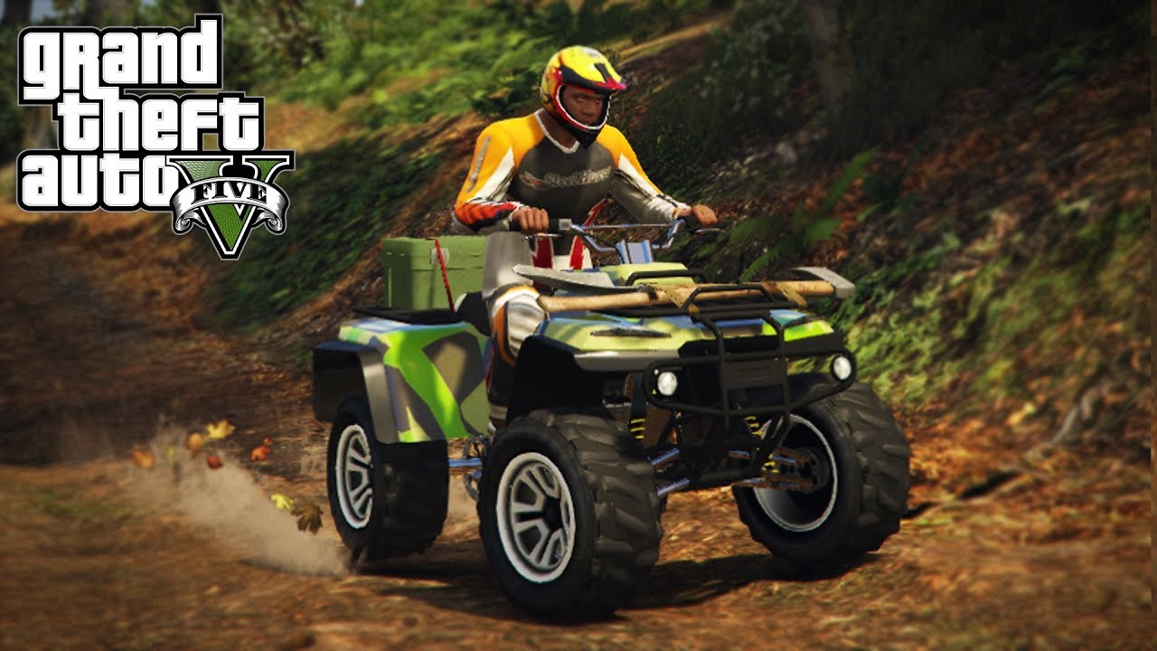 4x4 TRAIL RIDING ON A BLAZER RECON ATV! (GTA 5 PC Mods) - YouTube