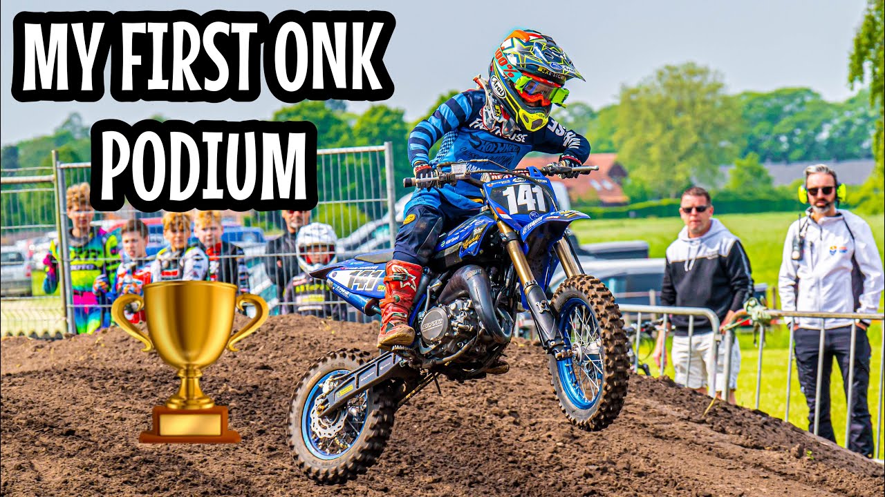 MY FIRST ONK PODIUM | VAMAC VARSSEVELD 2023 | Liljann141 | Yamaha YZ65 ...