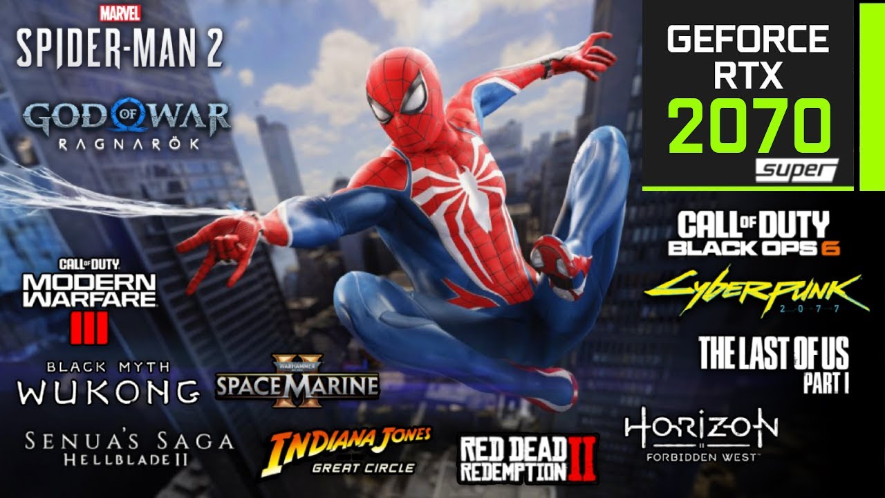 NVIDIA RTX 2070 SUPER in 2025 (Test in 12 Games) 1440p - YouTube