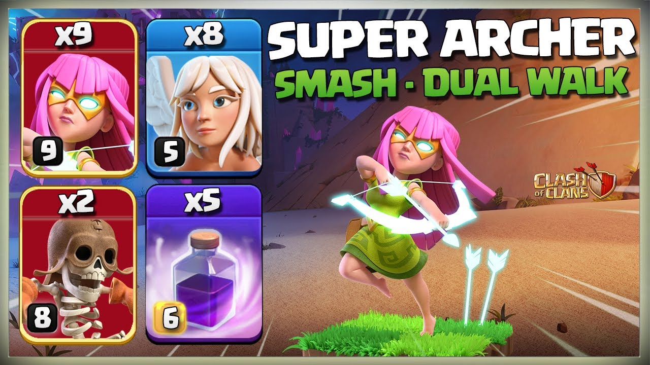 Most Powerful Army | Super Archer + Healer = Super Archer Smash | Best ...