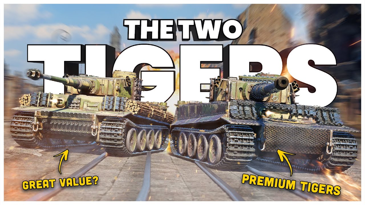 War Thunder's BEST Premium Pack? (Tiger Ost & Tiger West) - YouTube