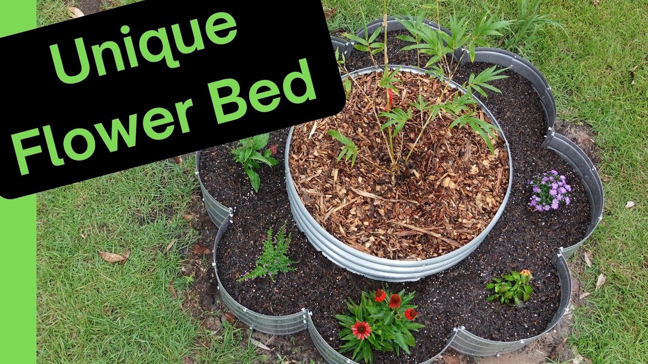 Flower Shaped Raised Beds