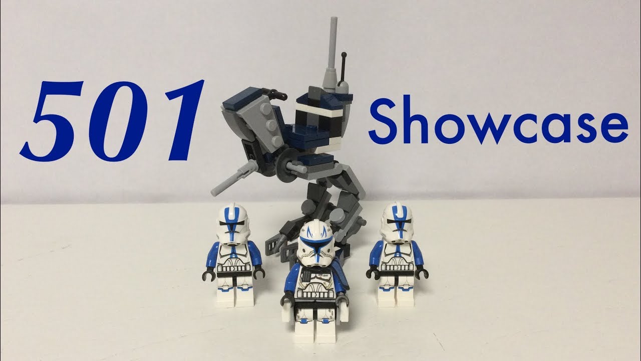 Custom 501 Showcase! | Custom AT-RT | Lego Star Wars Display - YouTube