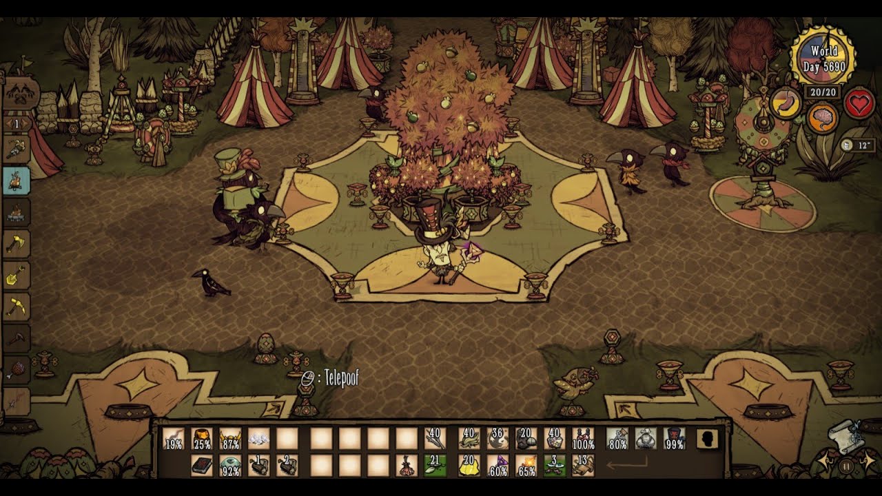 Ep. 63. Don't Starve Together. 5.6k days. Maxwell Mega Base. - YouTube