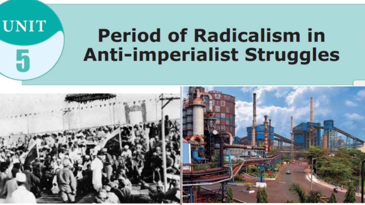 12 th Newbook HISTORY IMPORTANT POINTS OF PERIOD OF RADICALISM IN ANTI ...