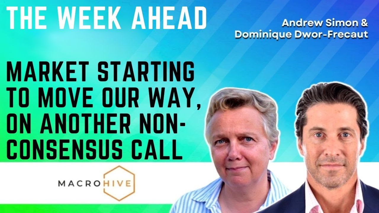 Week Ahead: Market starting to Move our way, on another Non-Consensus ...