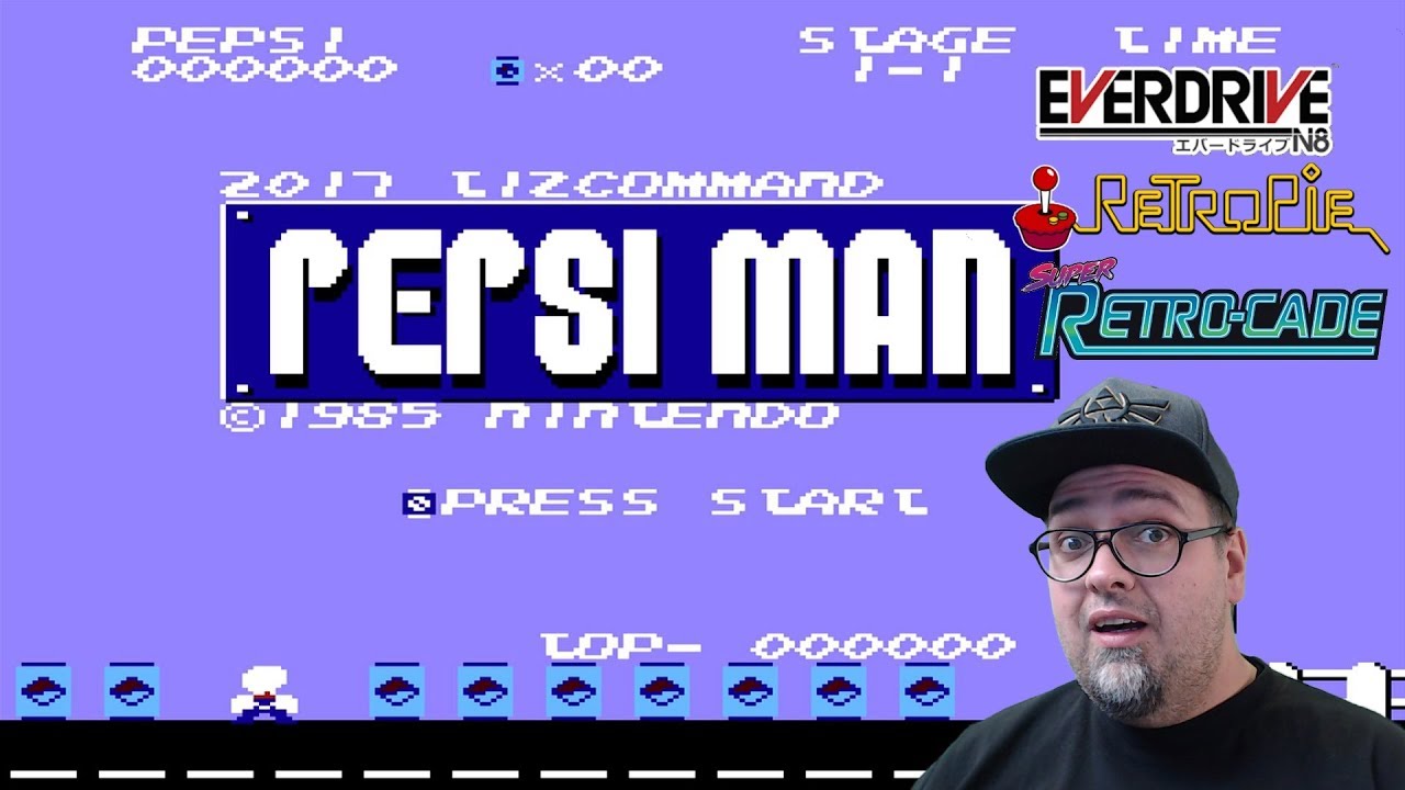 Pepsiman For NES - Playable On RetroPie / Super Retro-Cade / Everdrive ...
