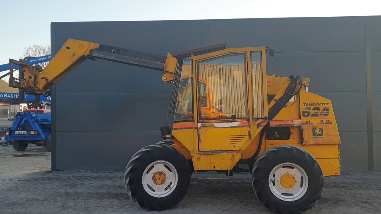 Sanderson telhandler verreiker loader for sale te koop - YouTube
