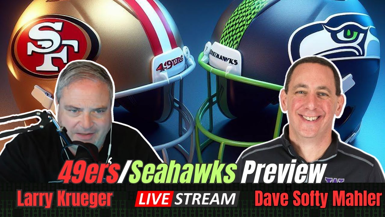 Krueger & Dave Softy Mahler (KJR Radio) 49ers/Seahawks Preview - YouTube