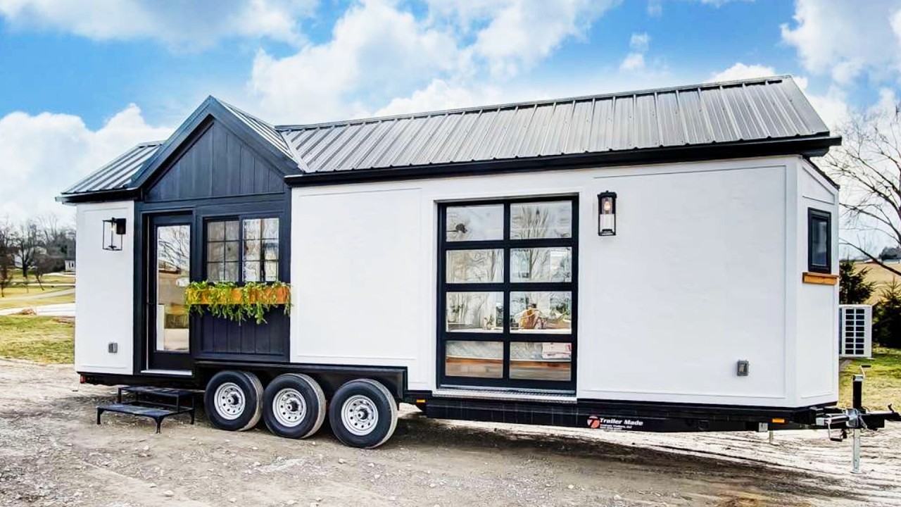 Possibly The Most Beautiful Tiny Homes You'll Ever See - YouTube