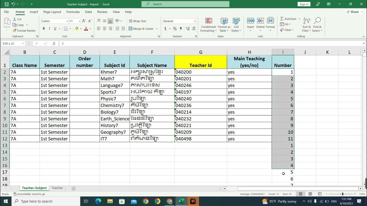 Insert multiple row in excel - YouTube