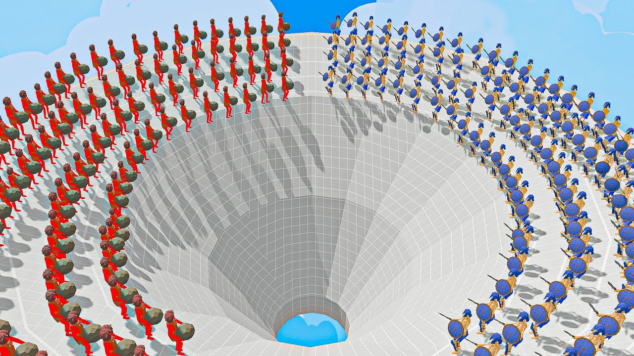 FUNNEL OF DEATH - ARMY vs ARMY | TABS - Totally Accurate Battle ...