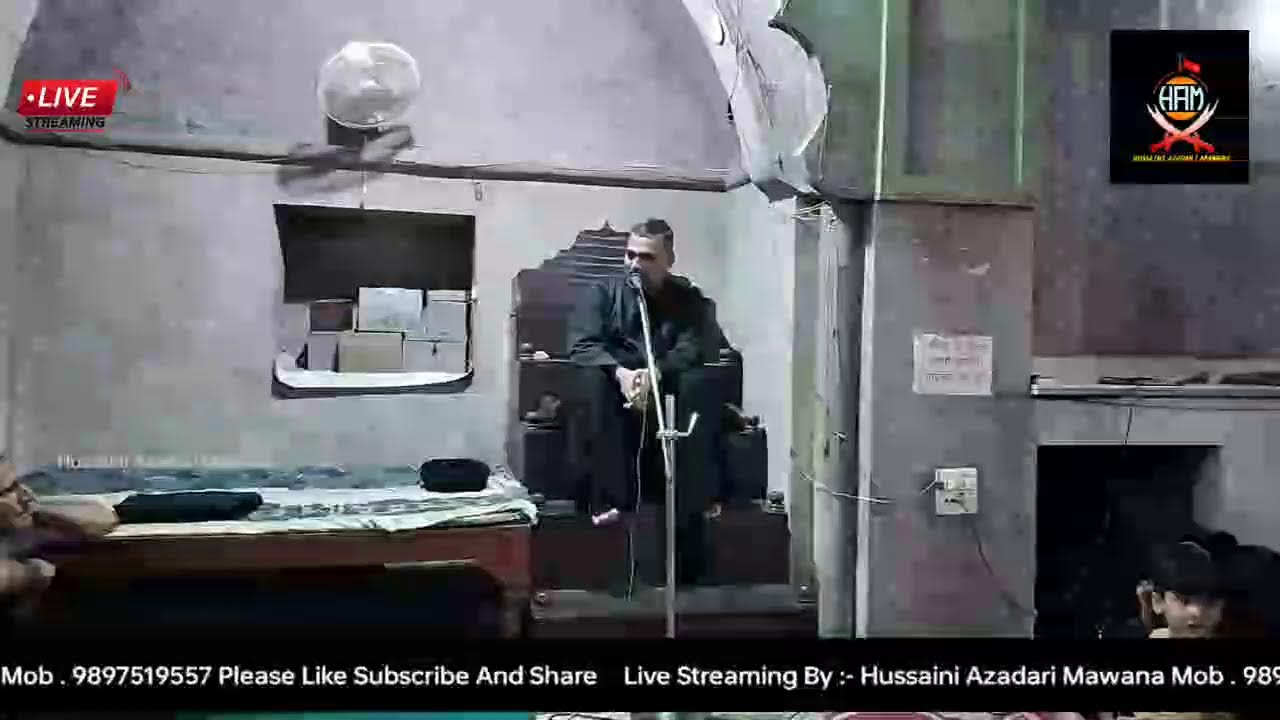lLIVE MAJLIS-E-AZA /3ST MUHARRAM /2025/ 29 JUNE 1447 MASJID SAHPUR ...