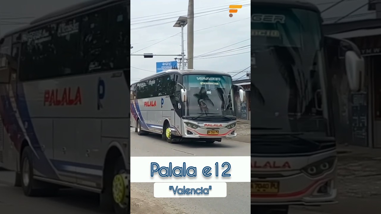 Transportasi: Bus Palala e12 "Valencia" Lewat Traffic Light Simpang ...