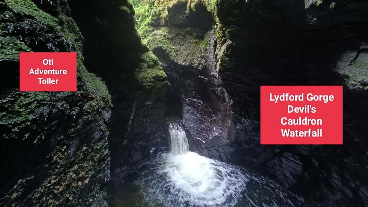 National Trust Lydford Gorge - Devil's Cauldron loop. - YouTube